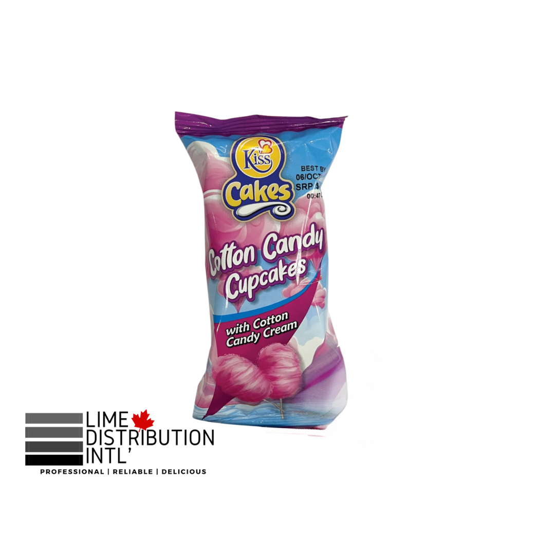 Kiss Cake - Cotton Candy Cupcake Imported From Trinidad – LIME ...