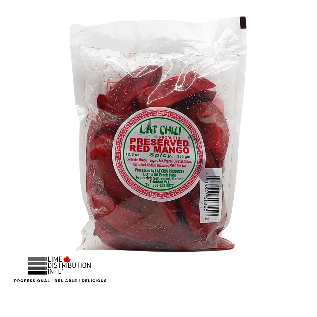 Lat Chiu Preserved Red Mango Spicy – LIME DISTRIBUTION INTL' INC.